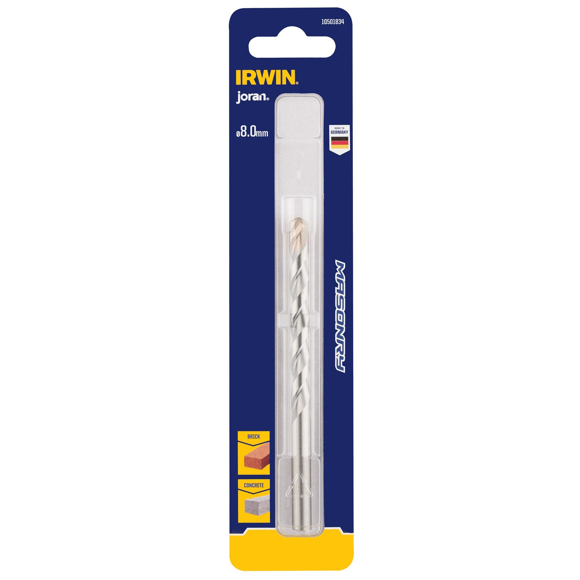 Irwin 10501834 Punta Masonry 8,0x120mm