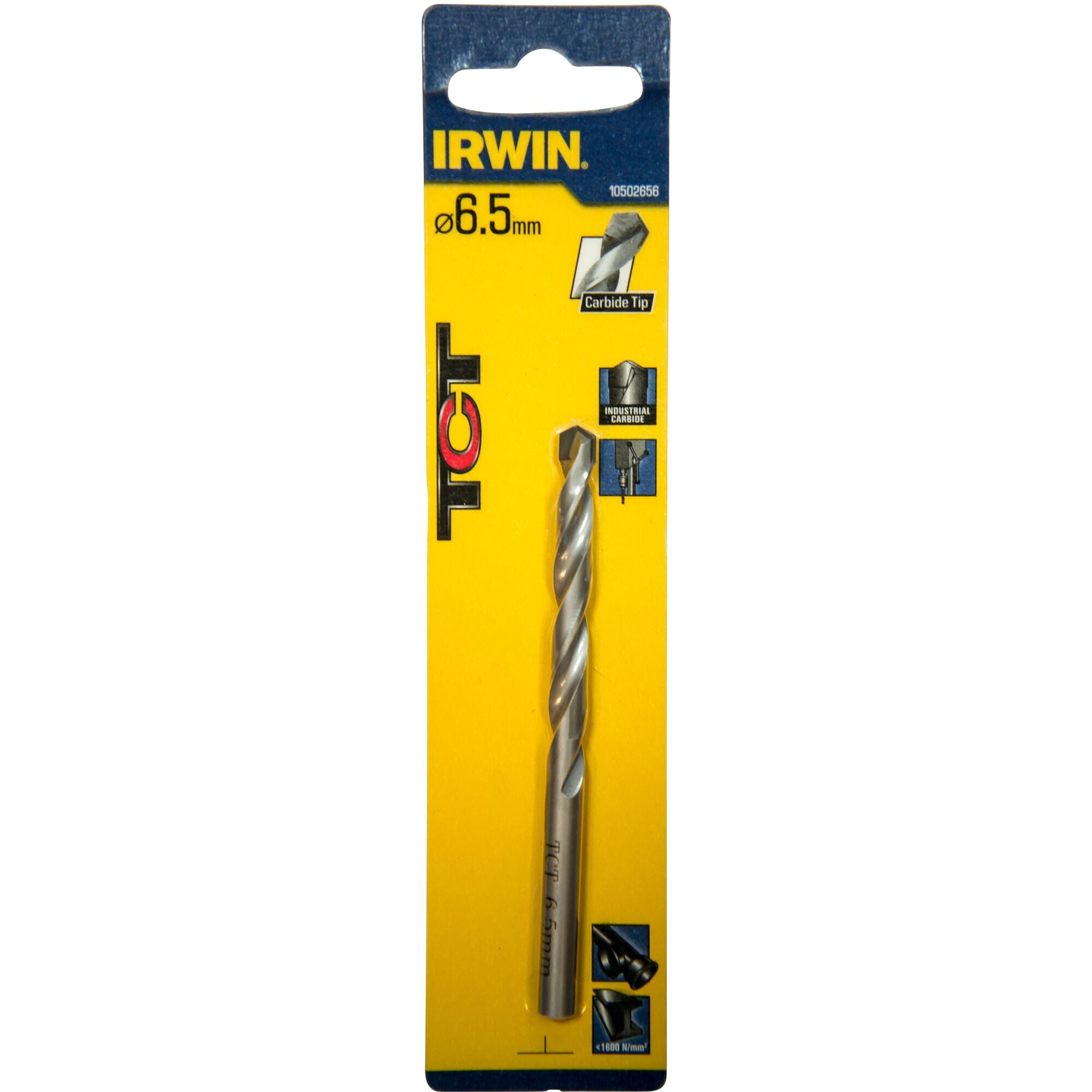 Irwin 10502656 Punta TCT Din338 6,5mm
