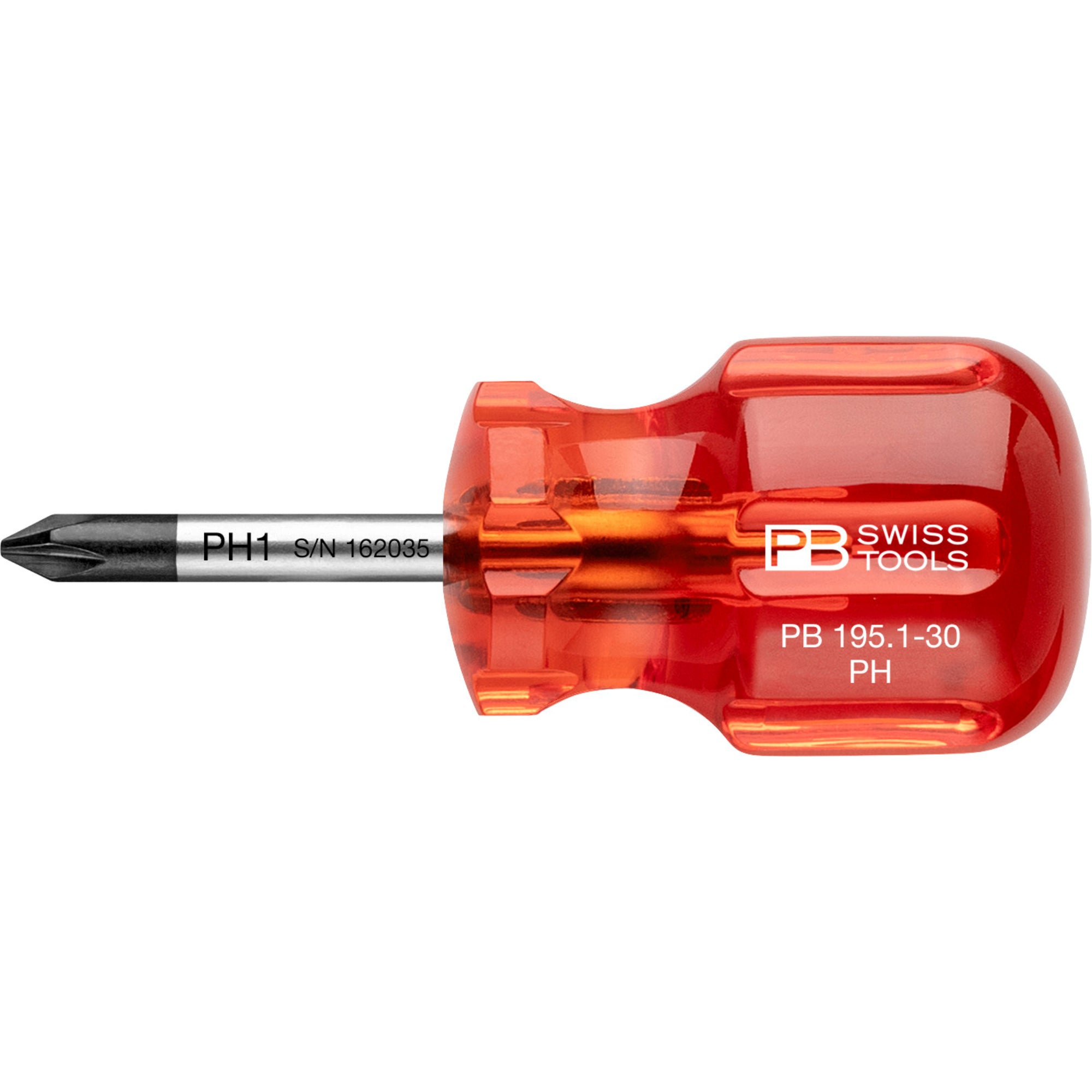 PB Swiss Tools 195.1-30 Cacciavite Nano Classic Stubby Phillips Ph 1x3